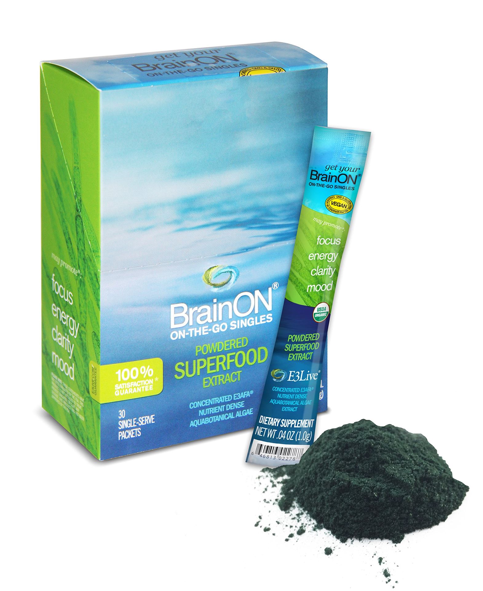 Healthy Glee. E3Live BrainON - Concentrated E3AFA - On-The-Go Singles ...